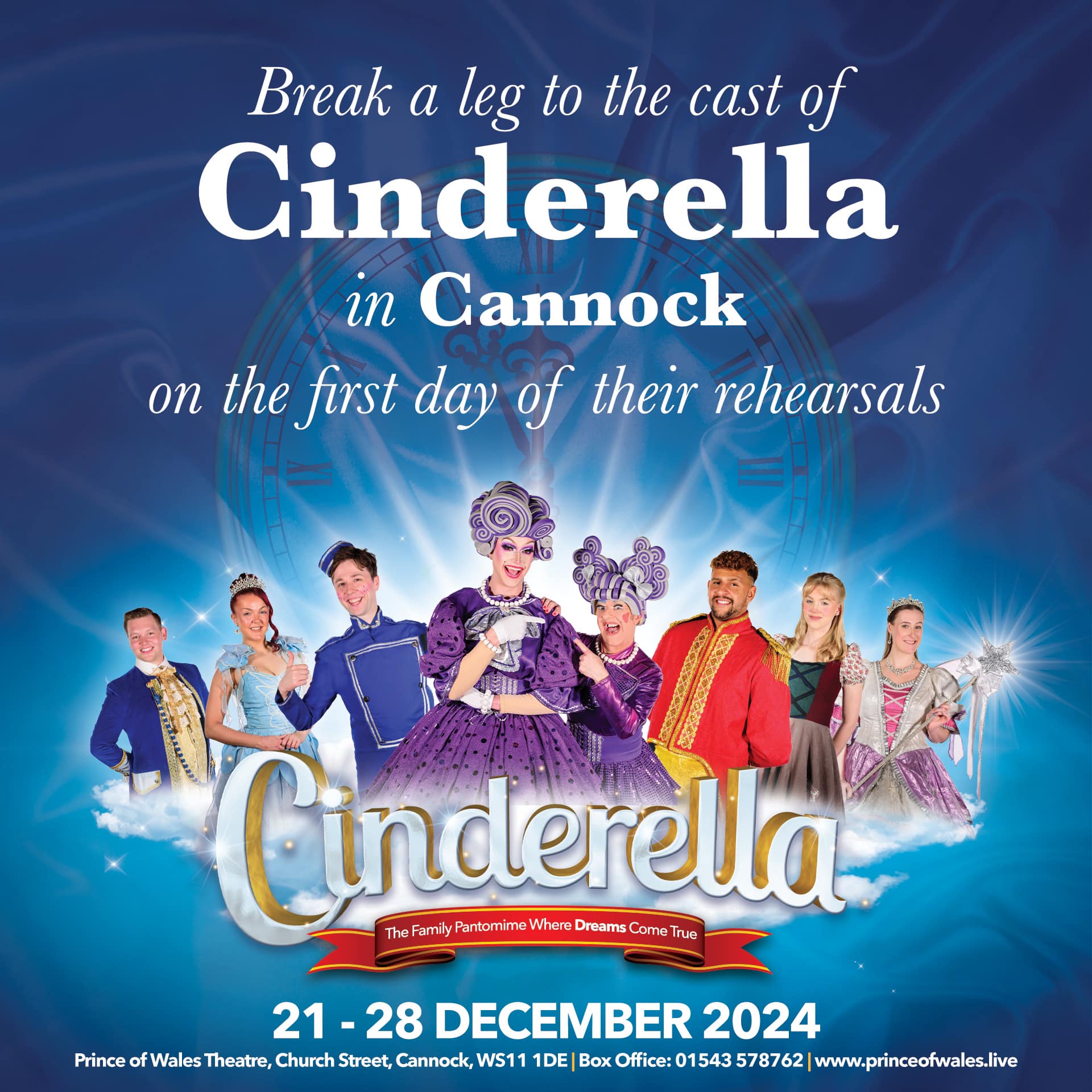 Cinderella Starts Rehearsals – Polka Dot Pantomimes