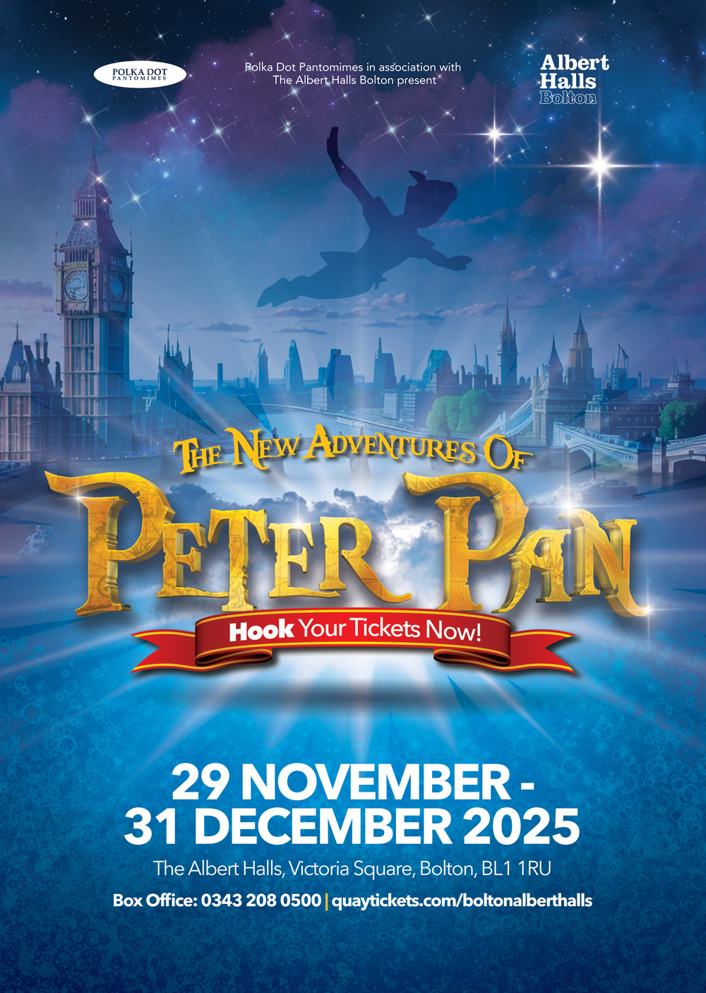 Hook Your Tickets Now! – Polka Dot Pantomimes