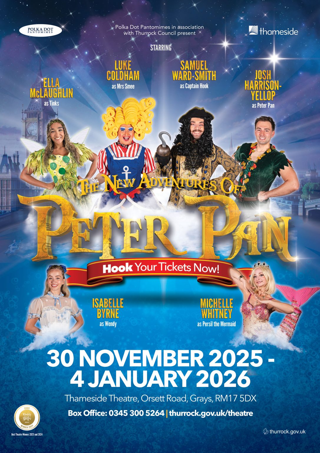 Hook Your Tickets Now! – Polka Dot Pantomimes